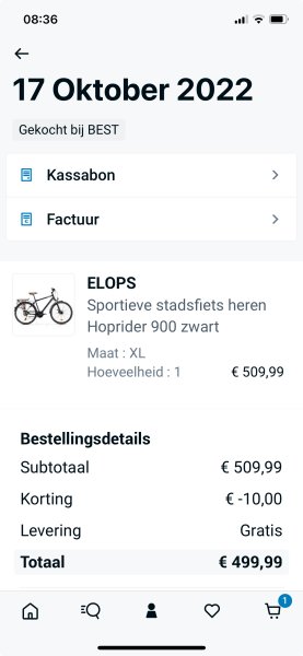 Gestolen Fiets ELOPS